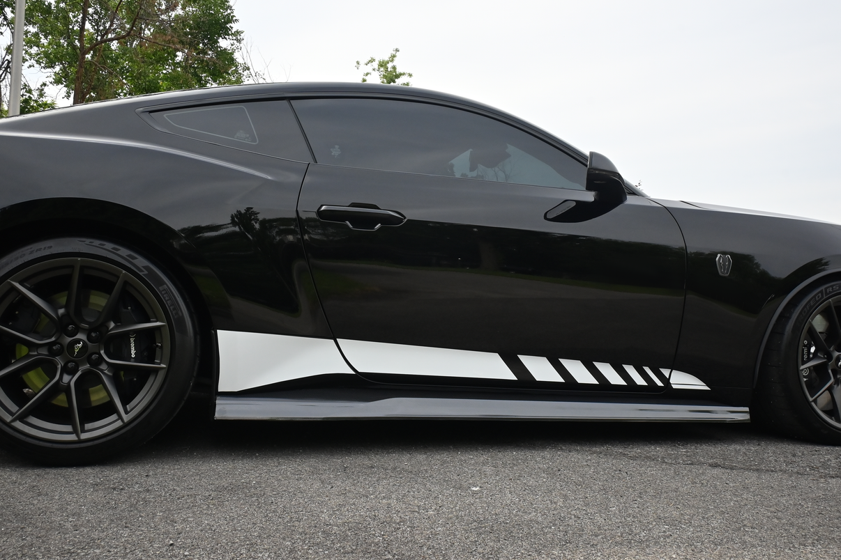 Rocker Stripes - Hash Style - 2024+ Mustang S650 – Mustang Restyled